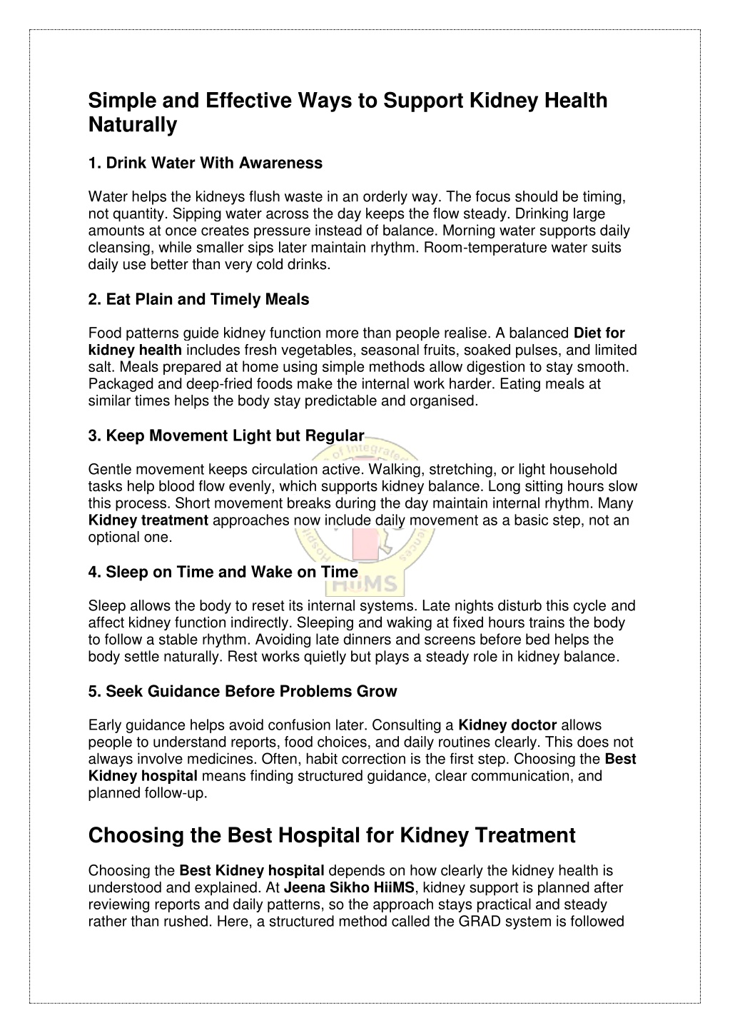 PPT - Top 5 Simple Ways to Protect Your Kidneys Naturally PowerPoint ...