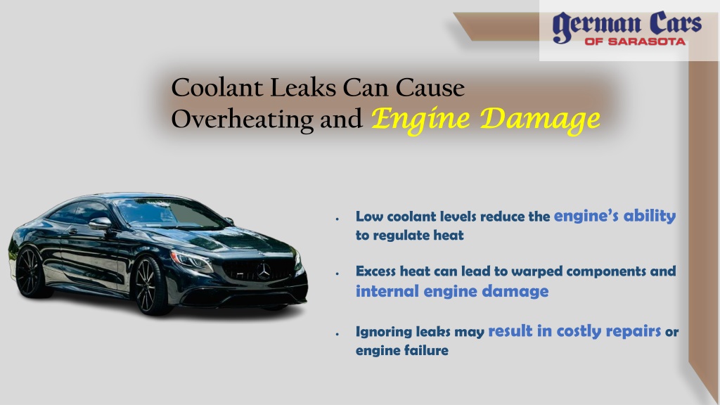 PPT - Keeping Your Mercedes-Benz Cool The Importance of Coolant Leak ...
