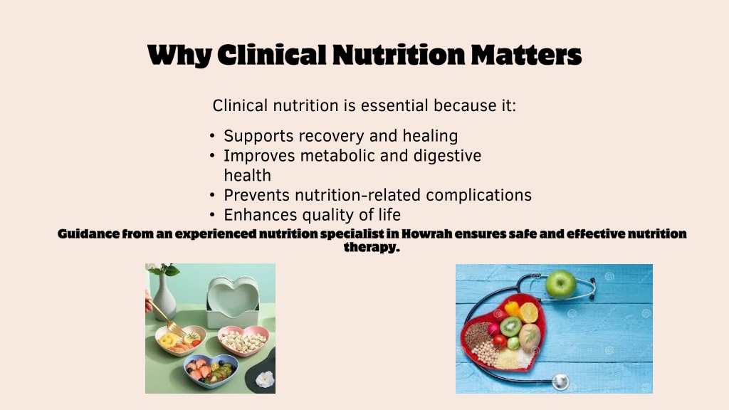 PPT - Clinical Nutrition Services by Expert Dietitian in Kolkata ...