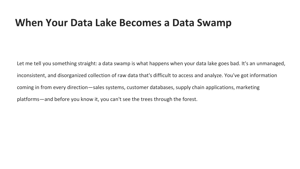 PPT - Finding Solid Ground_ How Databricks Can Pull Your Business Out ...