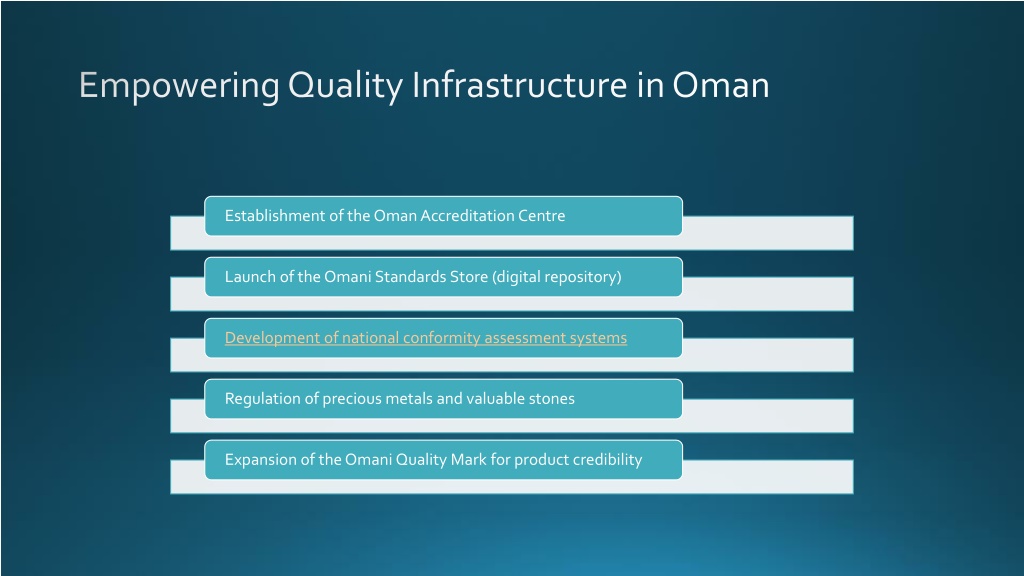 PPT - Oman’s Upgraded National Quality Framework PowerPoint ...