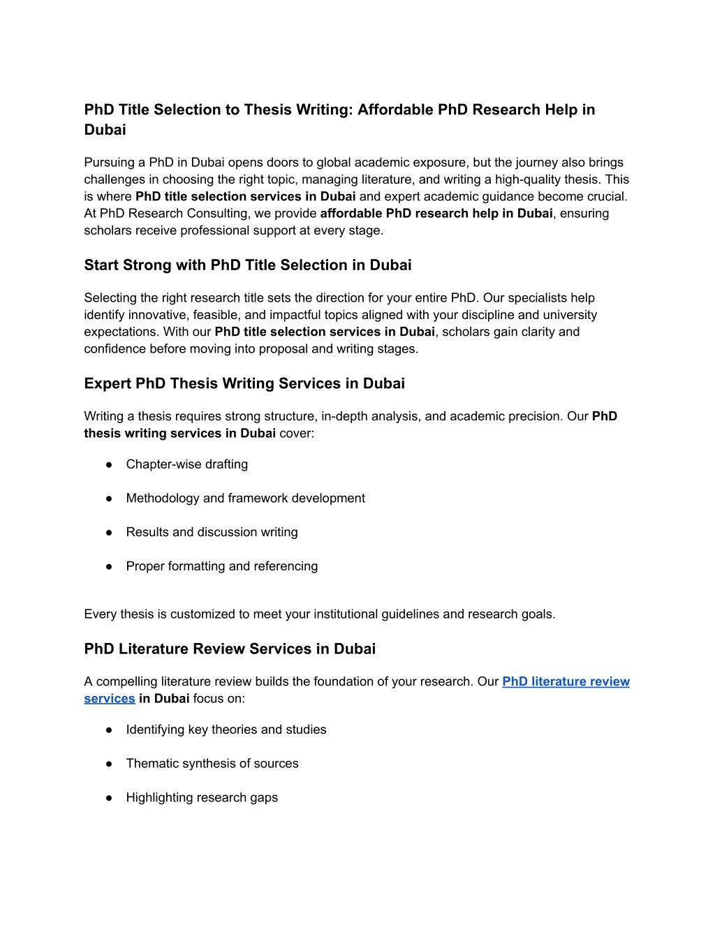 PPT - PhD Title Selection to Thesis Writing_ Affordable PhD Research ...