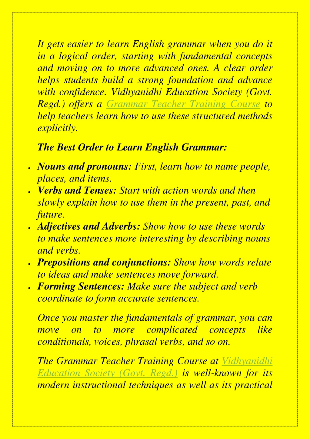 PPT - English Grammar for Teaching Children PowerPoint Presentation ...