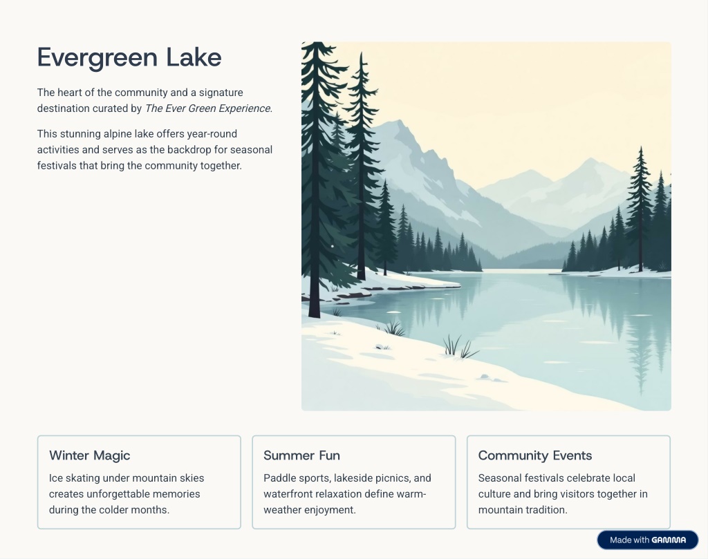 PPT - The Evergreen Experience: Discover Evergreen, Colorado PowerPoint ...