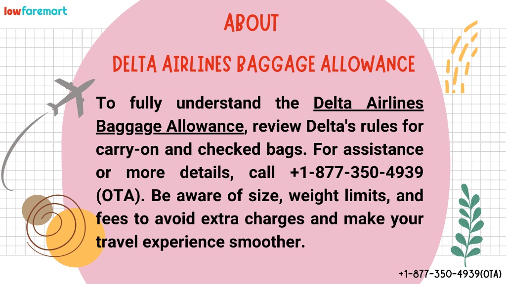 PPT - Delta Airlines Baggage Policies A Complete Guide PowerPoint ...