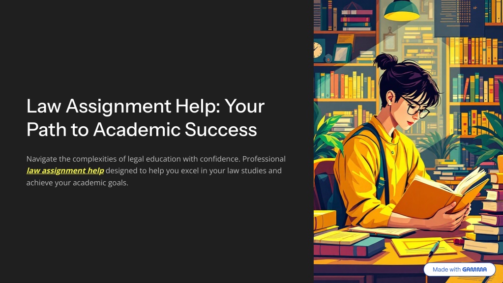 PPT - Law Assignment Help – Professional Guidance for Law Students ...