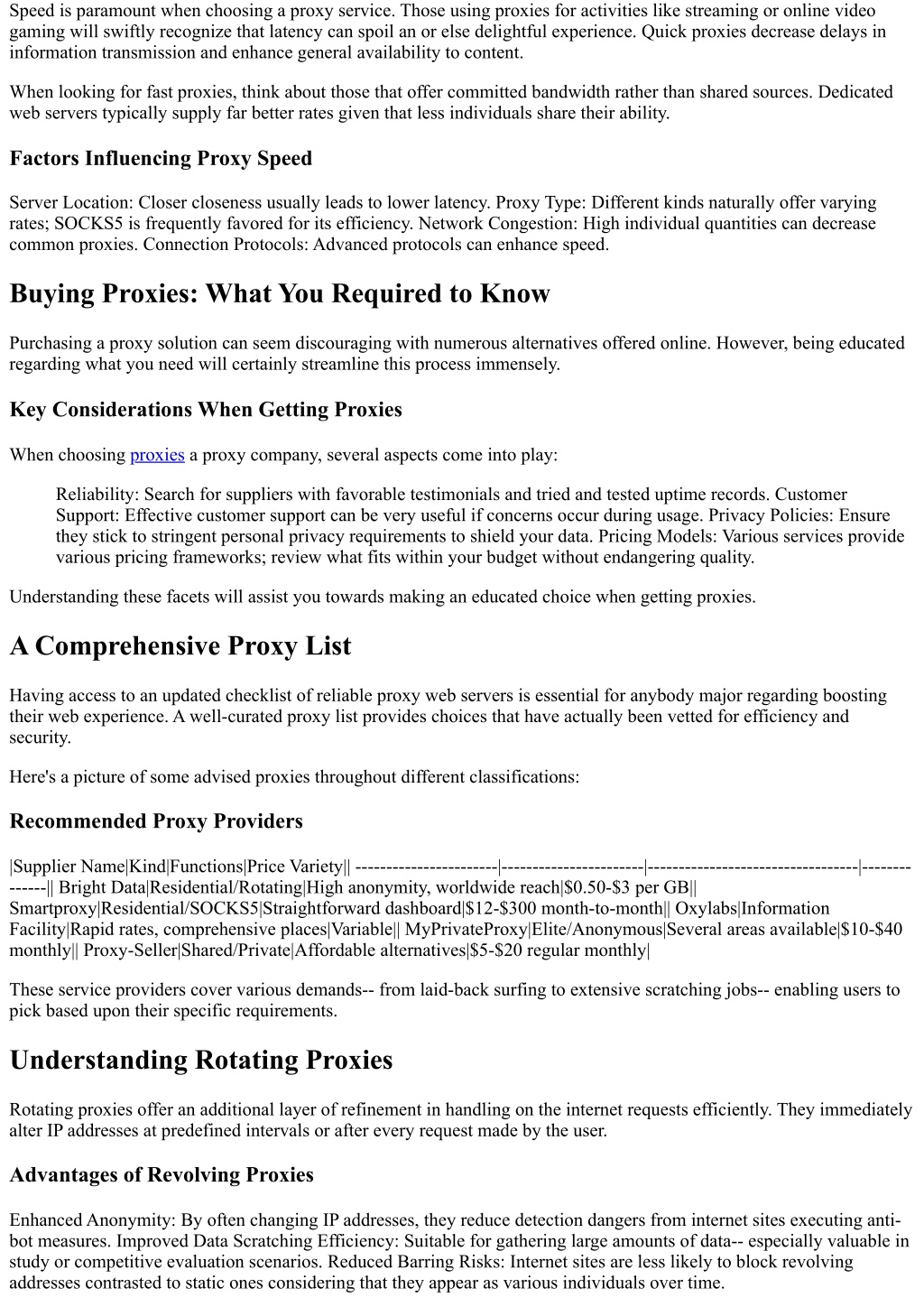 PPT - A Comprehensive Proxy Listing: Your Go-To Source for Reliable ...