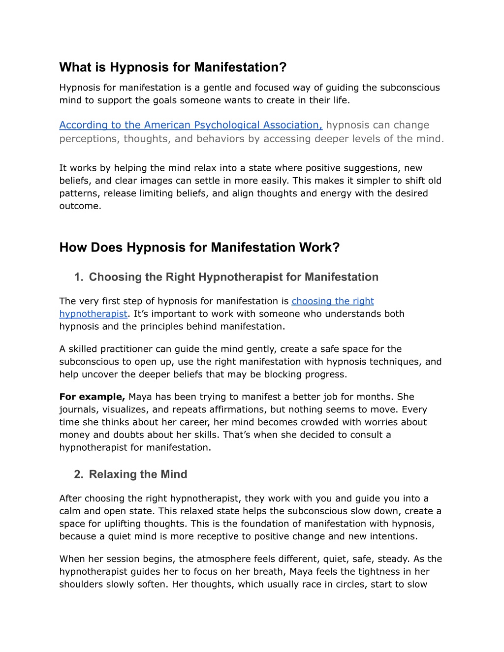 PPT - Manifestation with Hypnosis_ How to Align Your Thoughts, Energy ...