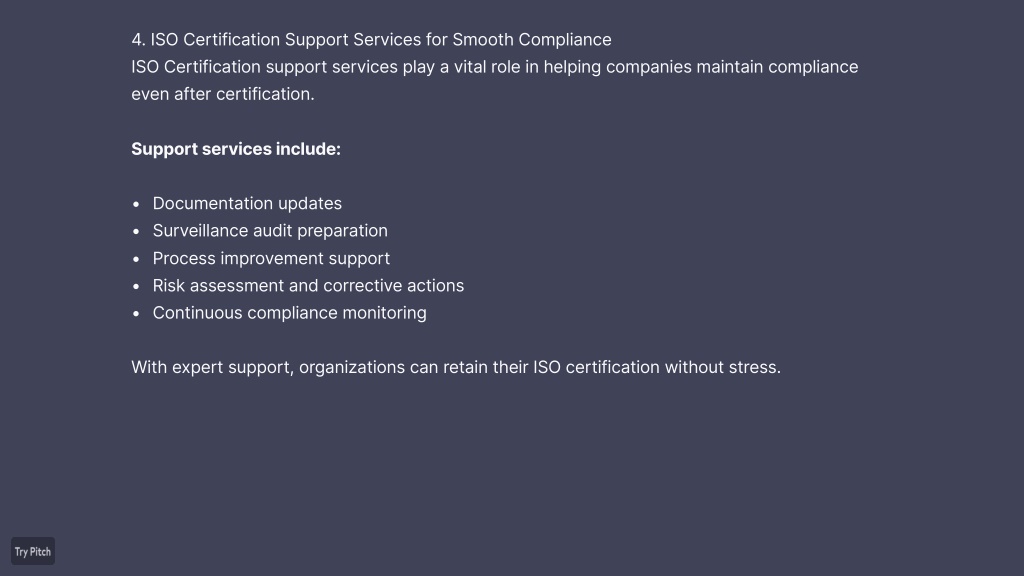 PPT - ISO Certification Services in Qatar | Trusted ISO Company ...