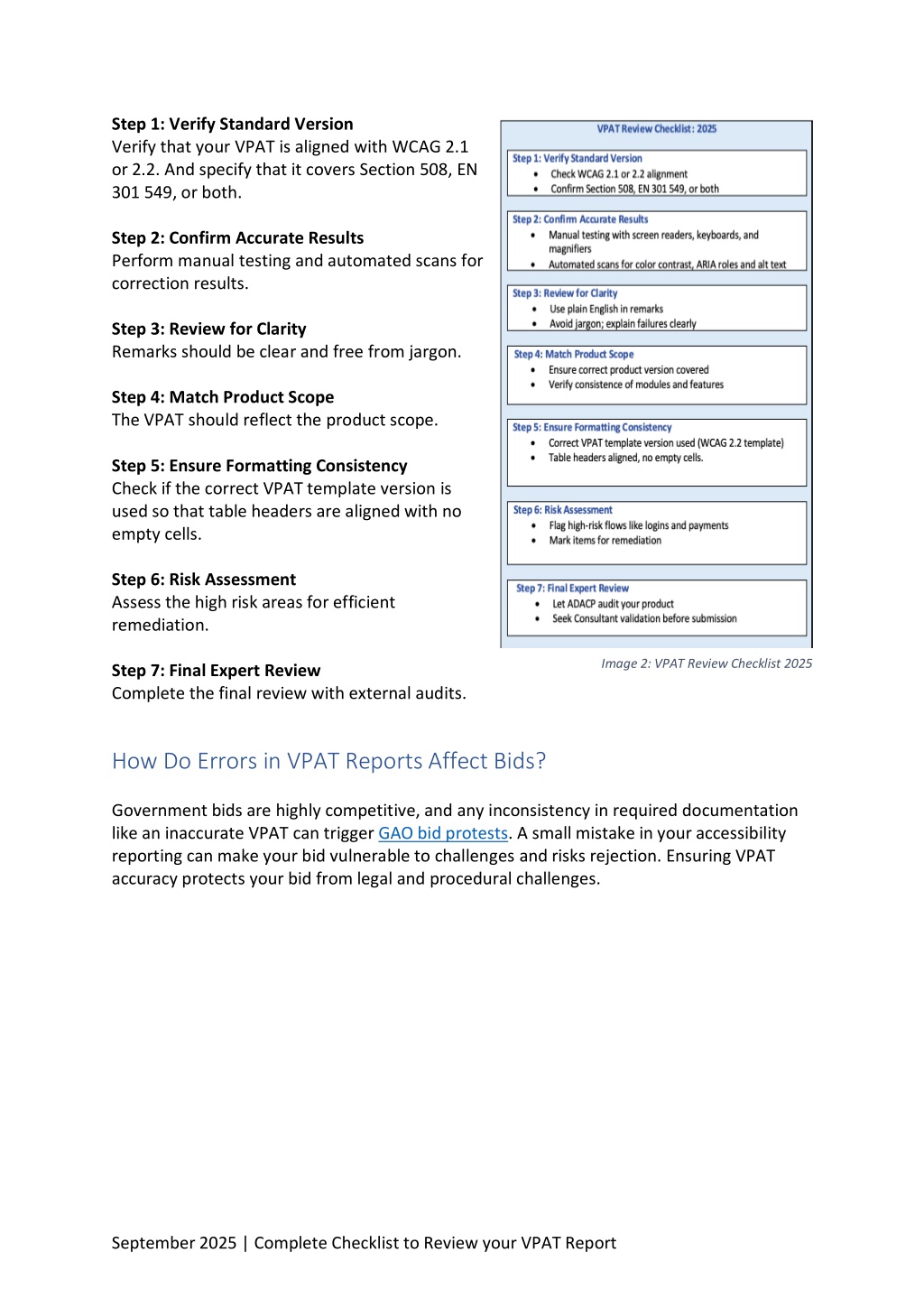 PPT - The Complete Checklist for Reviewing Your VPAT Report in 2025 ...