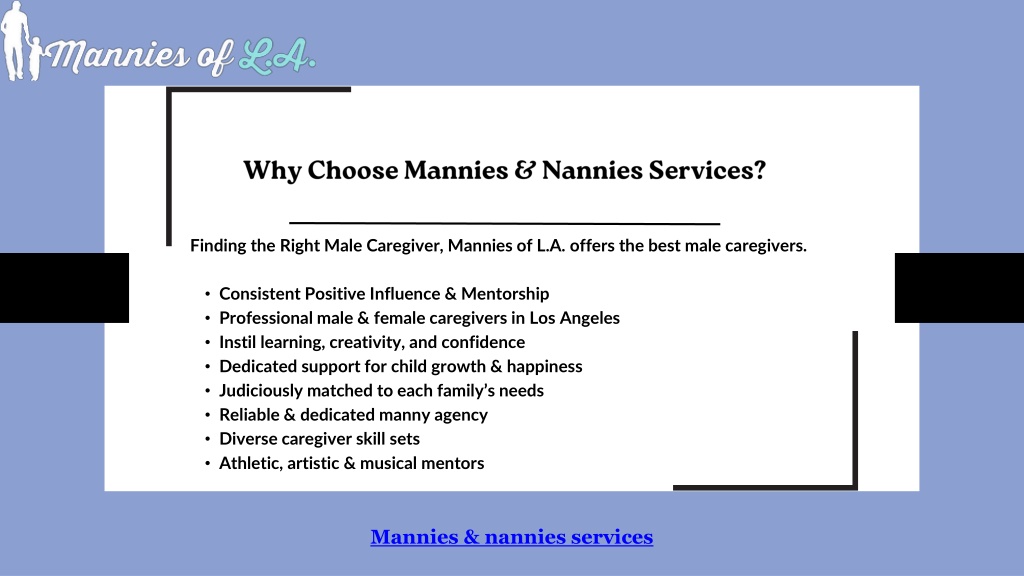 PPT - Why hire Mannies & nannies services Los Angeles PowerPoint ...