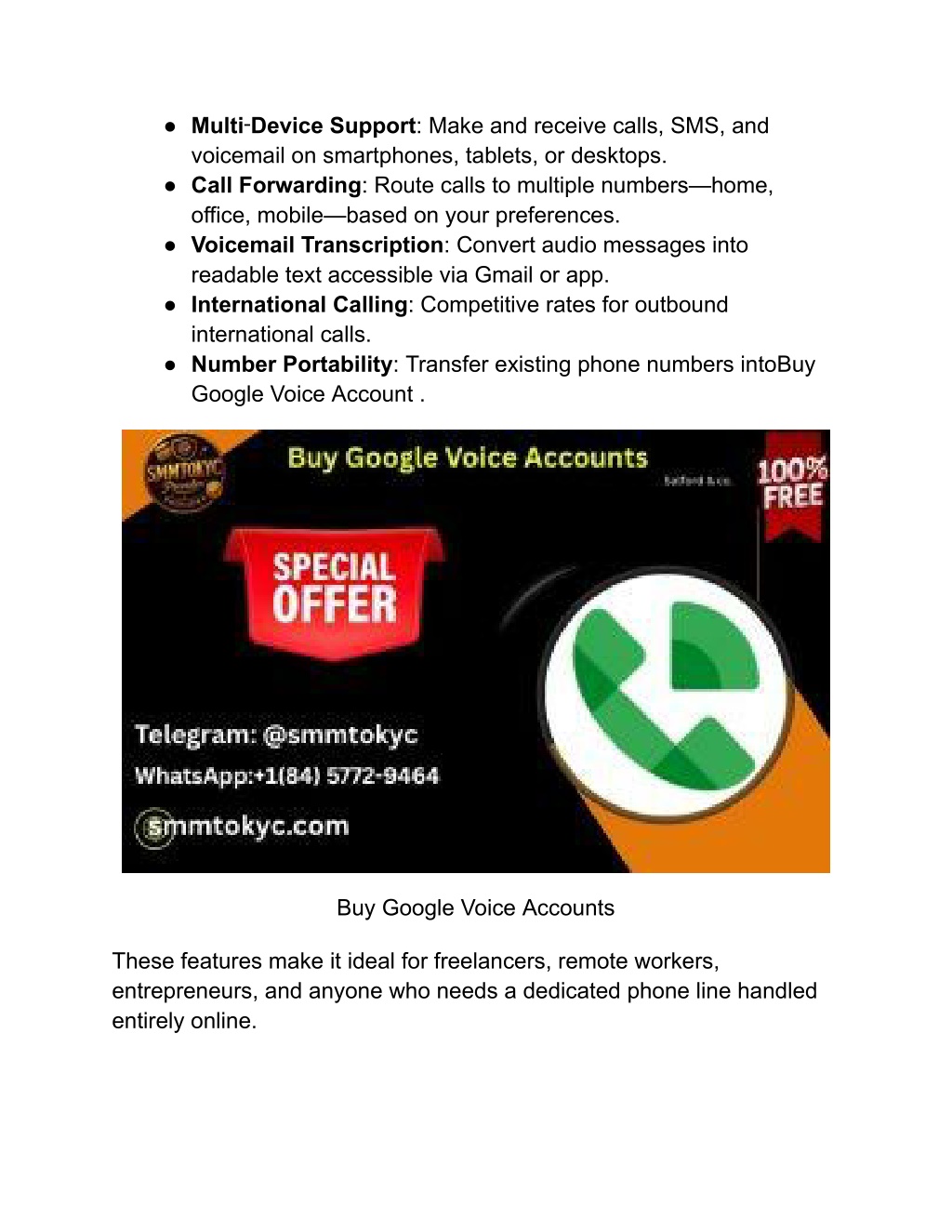 PPT - Best 11 Platforms to Purchase Google Voice Accounts PowerPoint ...