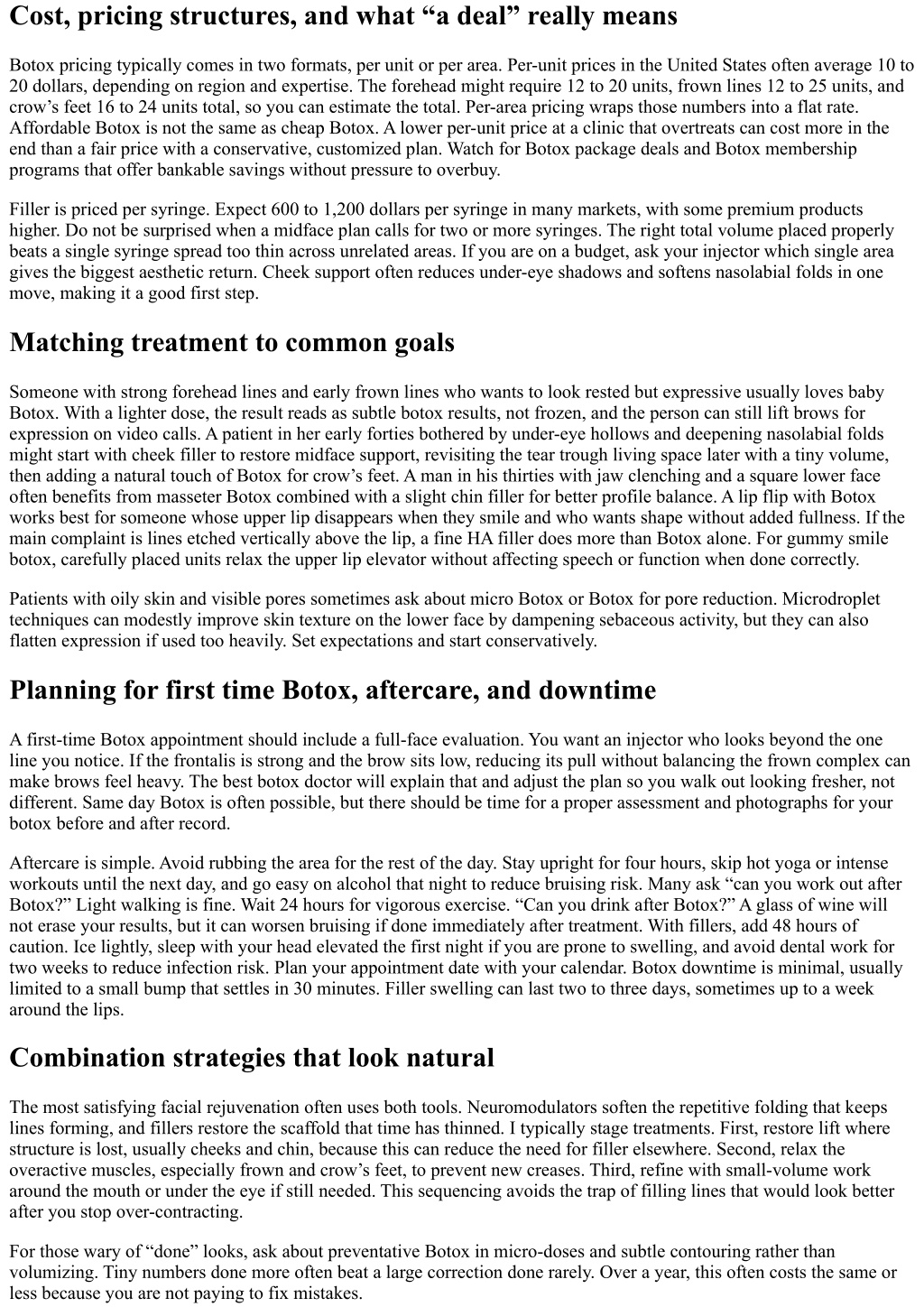 PPT - Botox vs Fillers: Key Differences, Costs, and Best Uses ...