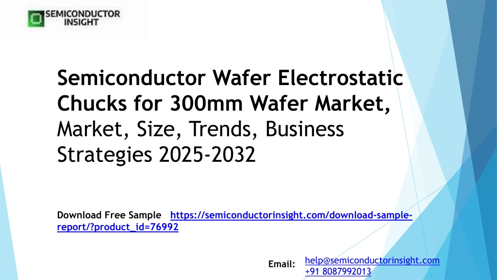 PPT - Semiconductor Wafer Electrostatic Chucks for 300mm Wafer Market ...