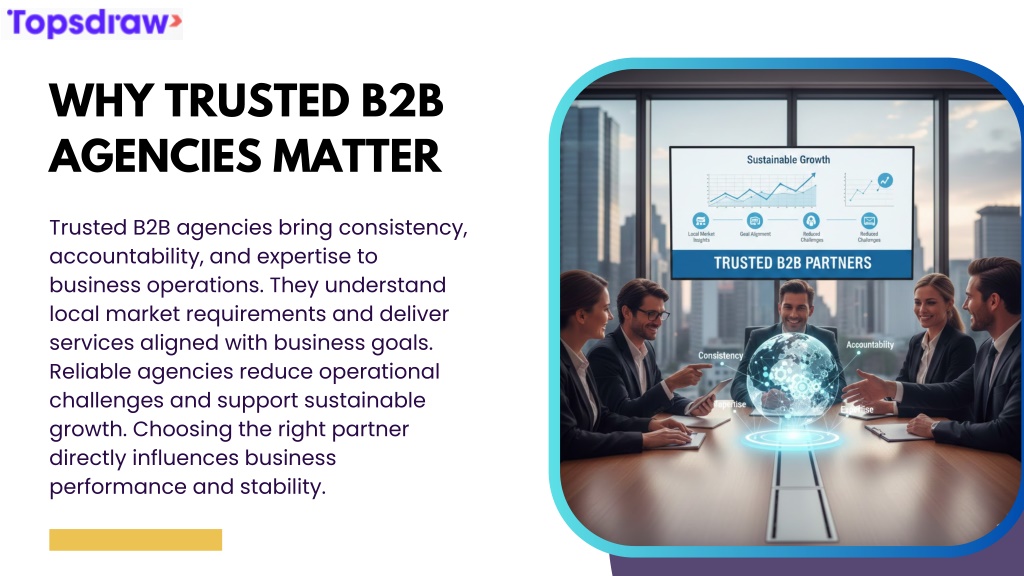 PPT - How to Choose the Best B2B Agencies in UAE | Topsdraw PowerPoint ...