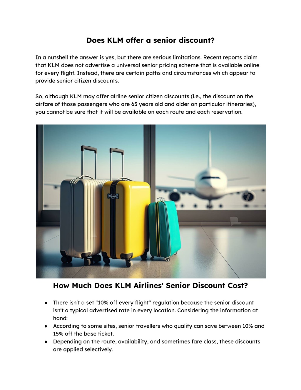 PPT - 1-855-546-5011 | KLM Airlines Student & Senior Fare Details ...