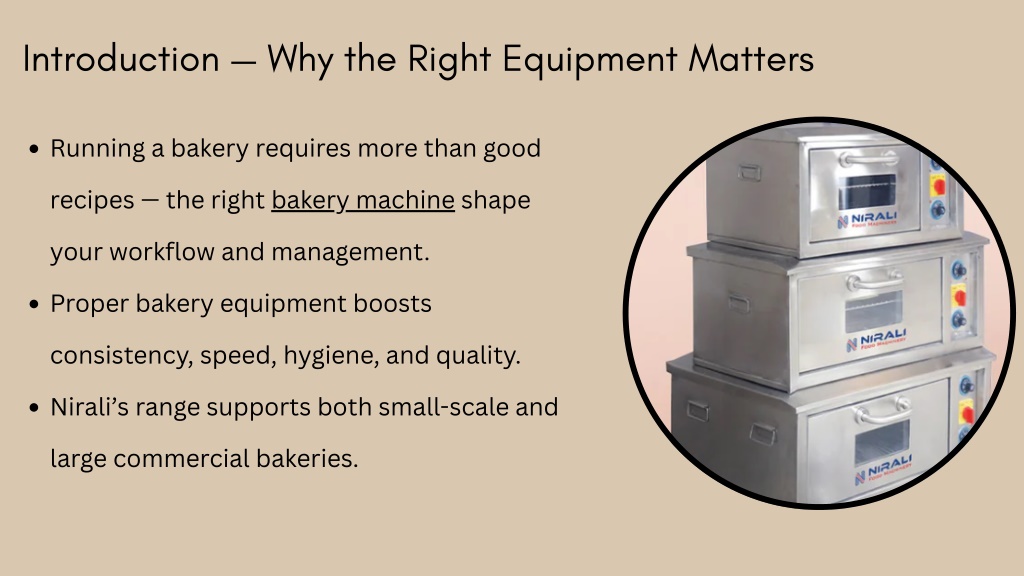 PPT - Bakery Equipment for Commercial Kitchens PowerPoint Presentation ...