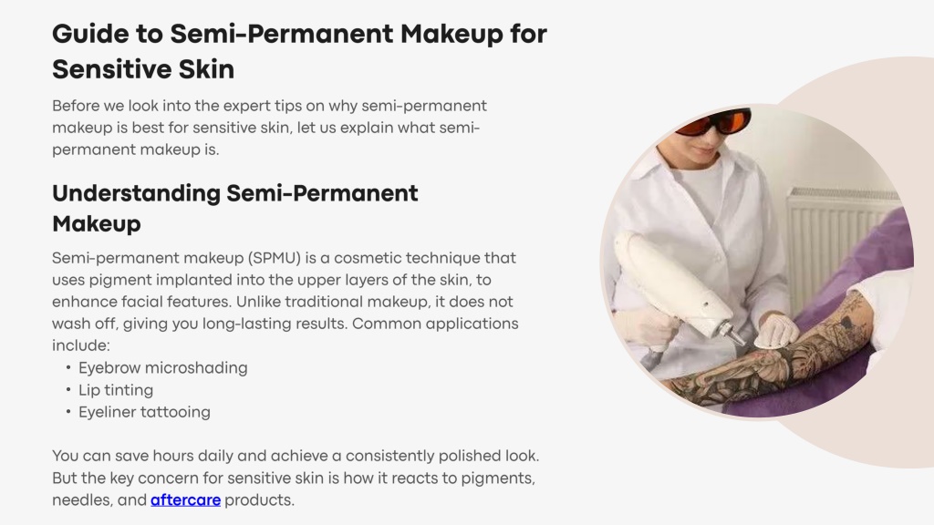 PPT - Is Semi-Permanent Makeup Safe for Sensitive Skin? Expert Advice ...
