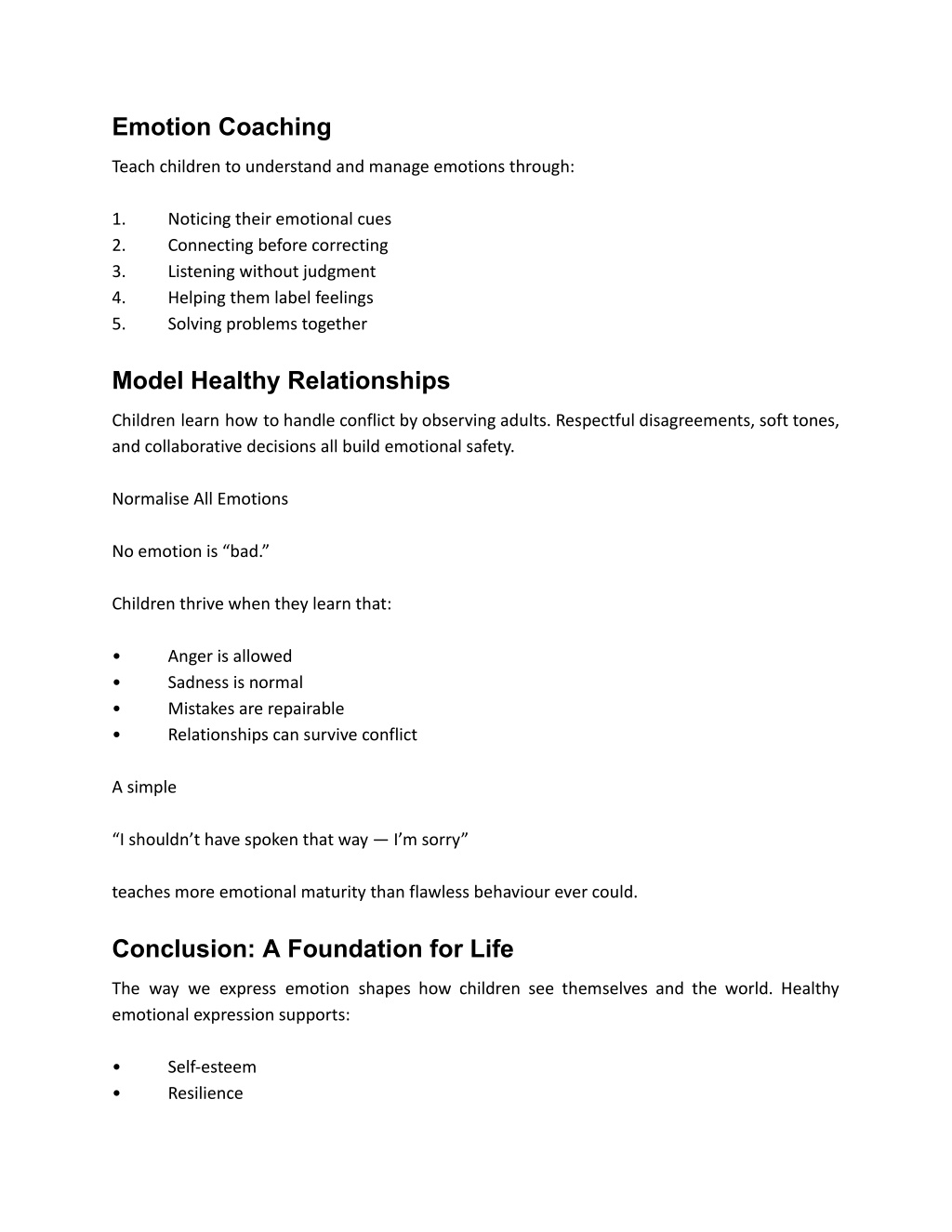 PPT - How We Express Emotion — And Why It Matters for Our Children ...