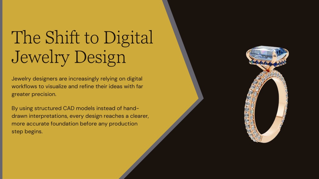 PPT - From Sketch to Screen Why CAD Jewelry Design Is Trending Globally ...