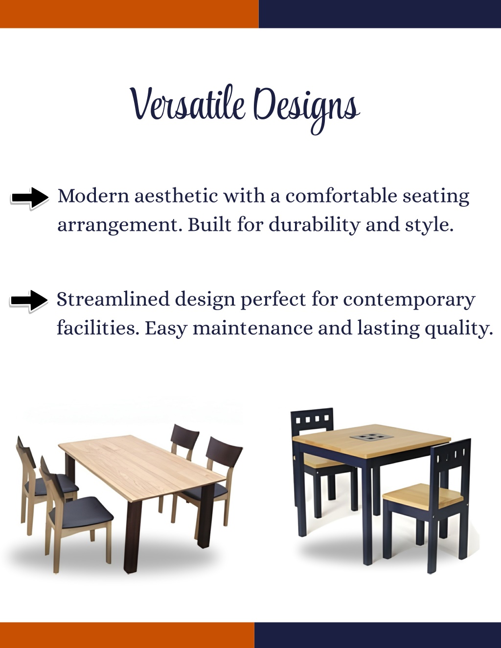 PPT - Premium Cafeteria Tables by Top School Furniture Manufacture ...