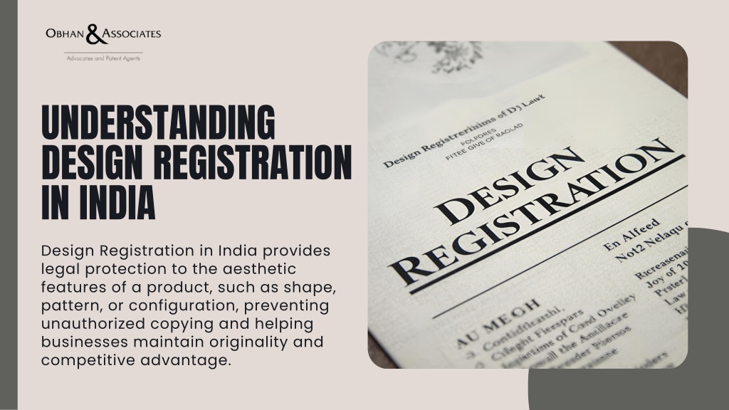 PPT - Design Registration in India: Legal Protection for Creative ...