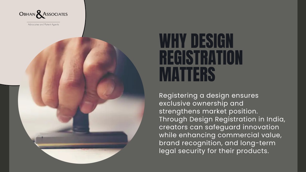PPT - Design Registration in India: Legal Protection for Creative ...