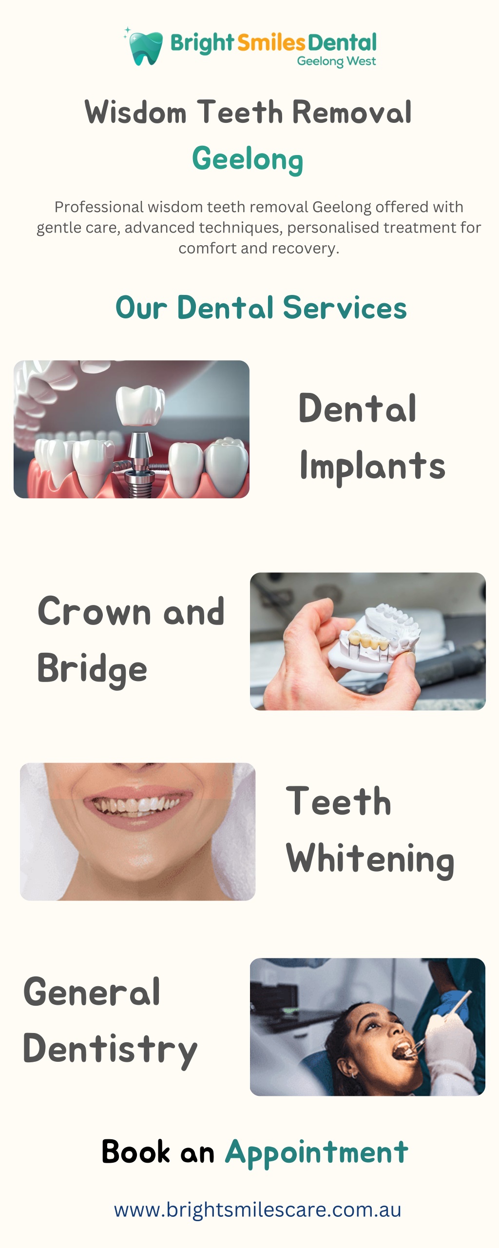 PPT - Wisdom Teeth Removal Geelong | Bright Smiles Dental PowerPoint ...