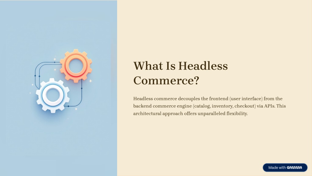 PPT - What Is Headless Commerce & Why It Matters – Modern E-Commerce ...