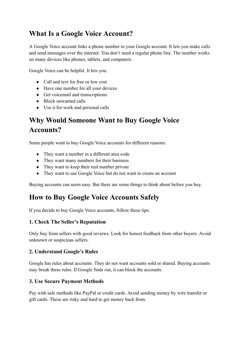 PPT - _Top 11 Best Sites To Buy Google Voice Accounts PowerPoint ...