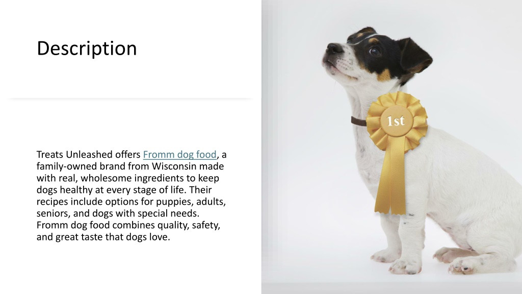 PPT - Everything You Need to Know About Fromm Dog Food PowerPoint ...