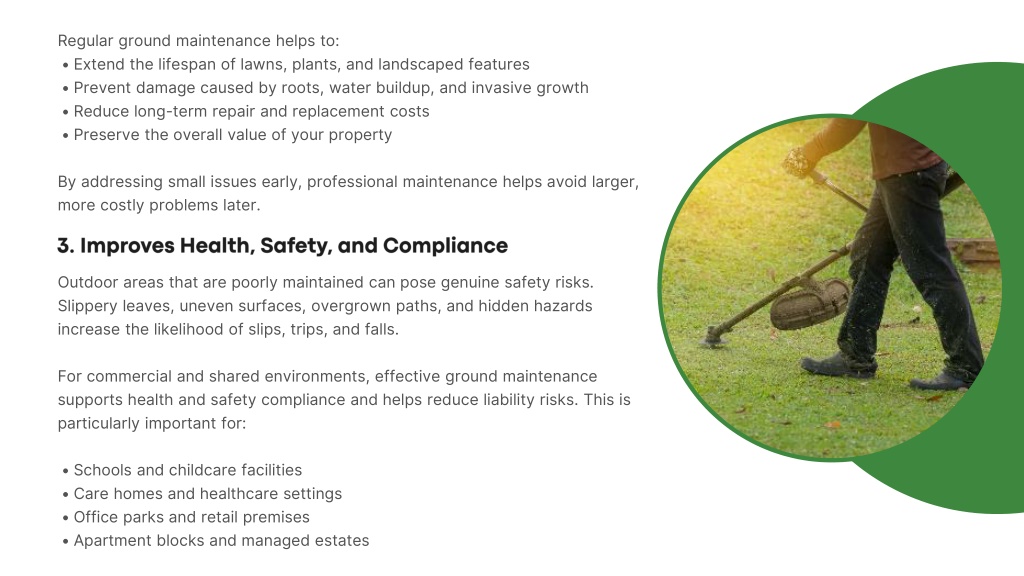PPT - What is Ground Maintenance and Why is it Important for Your ...