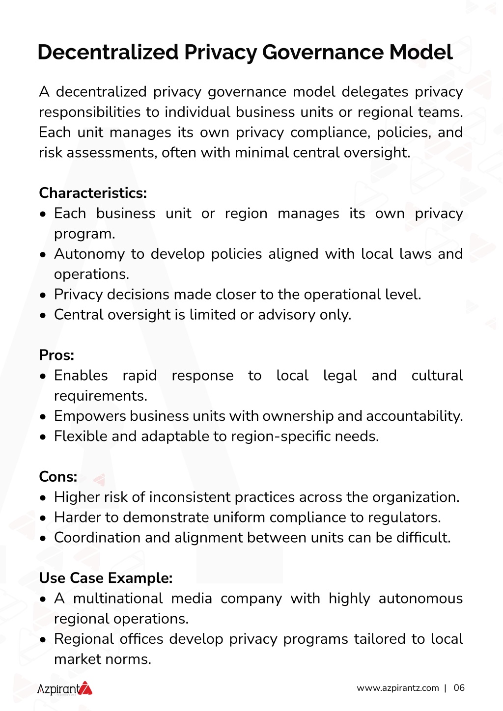 PPT - How Azpirantz Designs Governance Models That Scale with Business ...