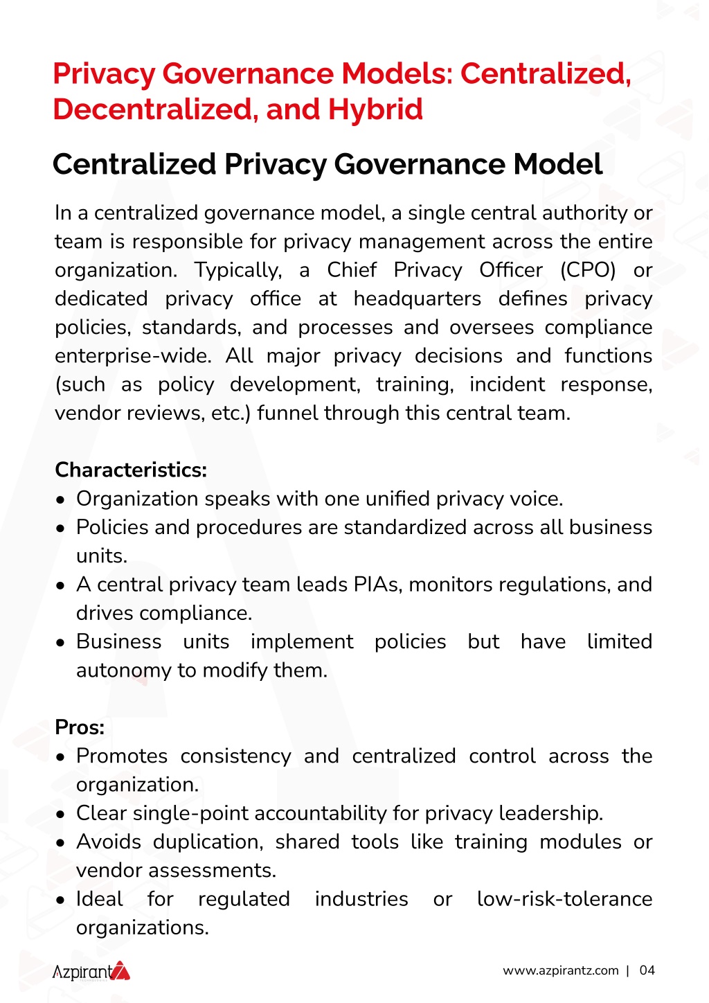 PPT - How Azpirantz Designs Governance Models That Scale with Business ...