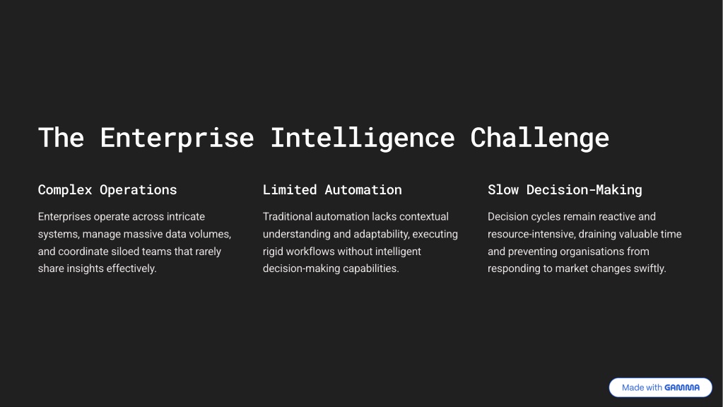 PPT - How AI Agents Are Redefining Enterprise Intelligence|Crossml ...