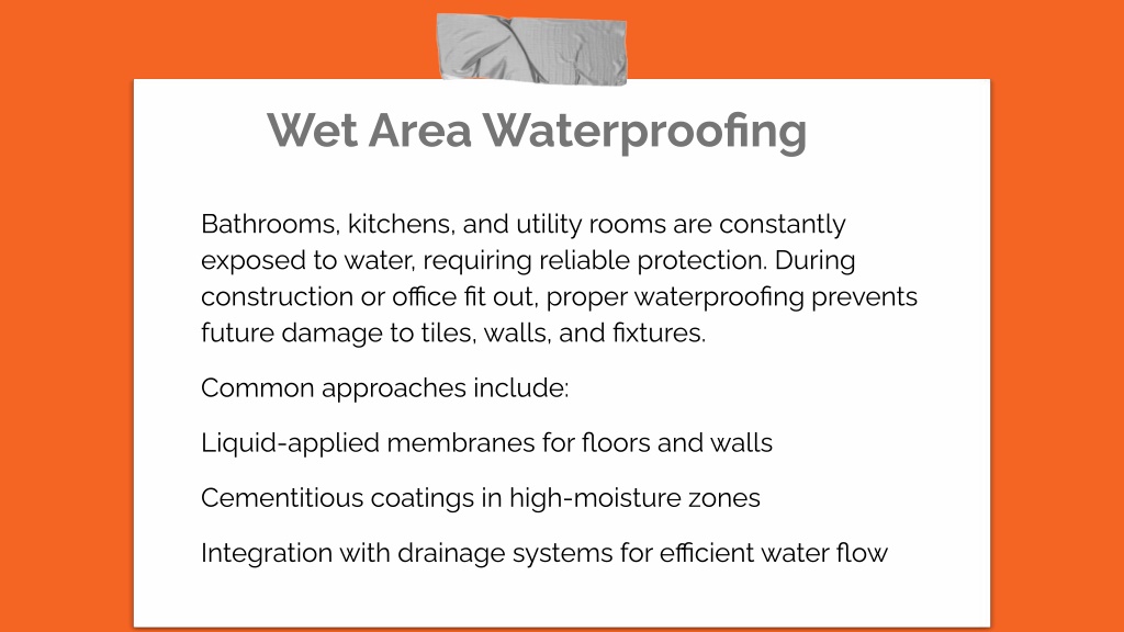 PPT - Understanding Different Types of Waterproofing for Durable ...