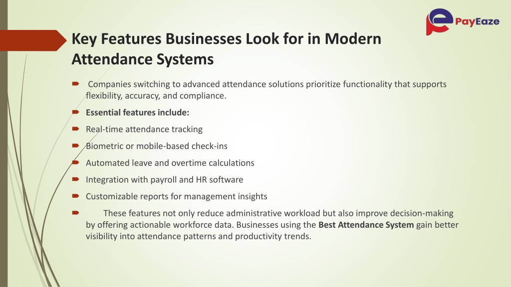 PPT - Why Are Businesses Switching to the Best Attendance System in ...