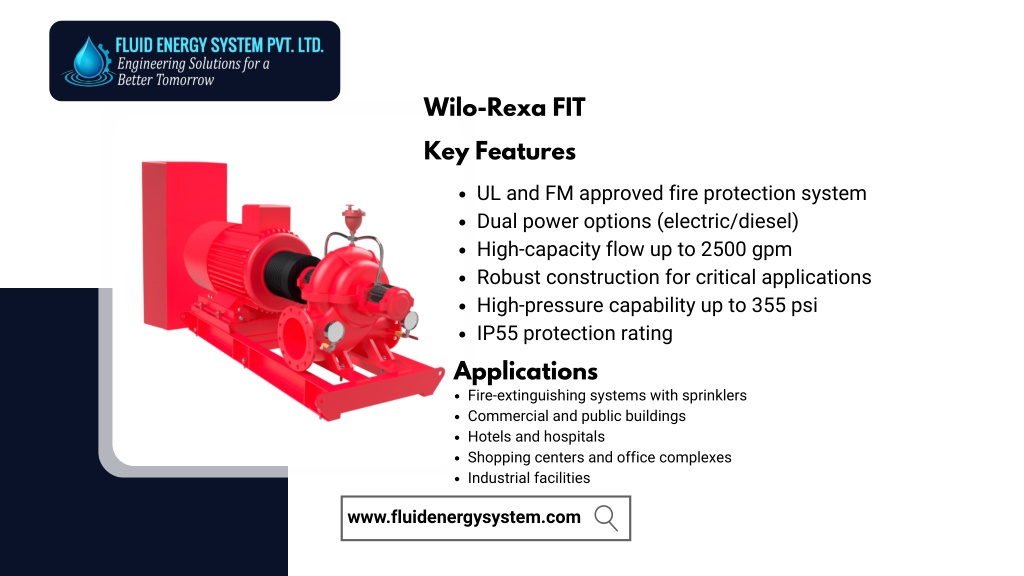 PPT - High Pressure Water Pumps for Fire Fighting Reliable Fire Safety ...