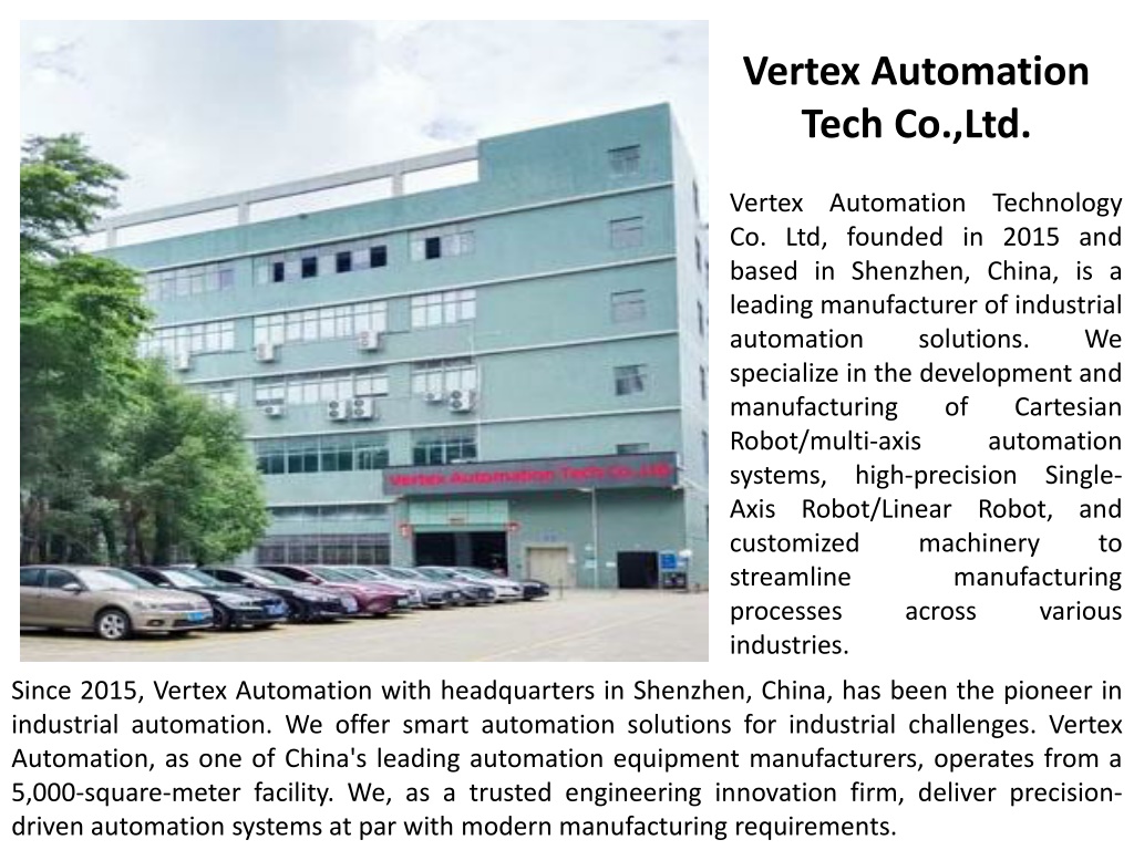 PPT - Single Axis Robot CA Series Manufacturer PowerPoint Presentation ...