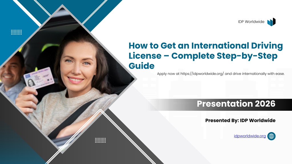 PPT - How to Get an International Driving License – Complete Step-by ...