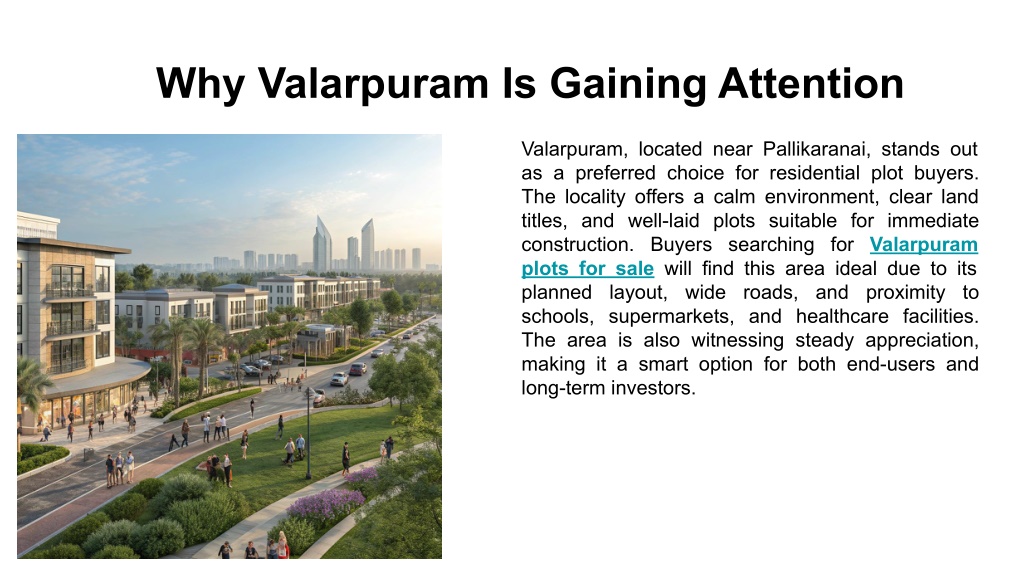 PPT - Looking for land in Pallikaranai_ Discover Valarpuram Plots ...