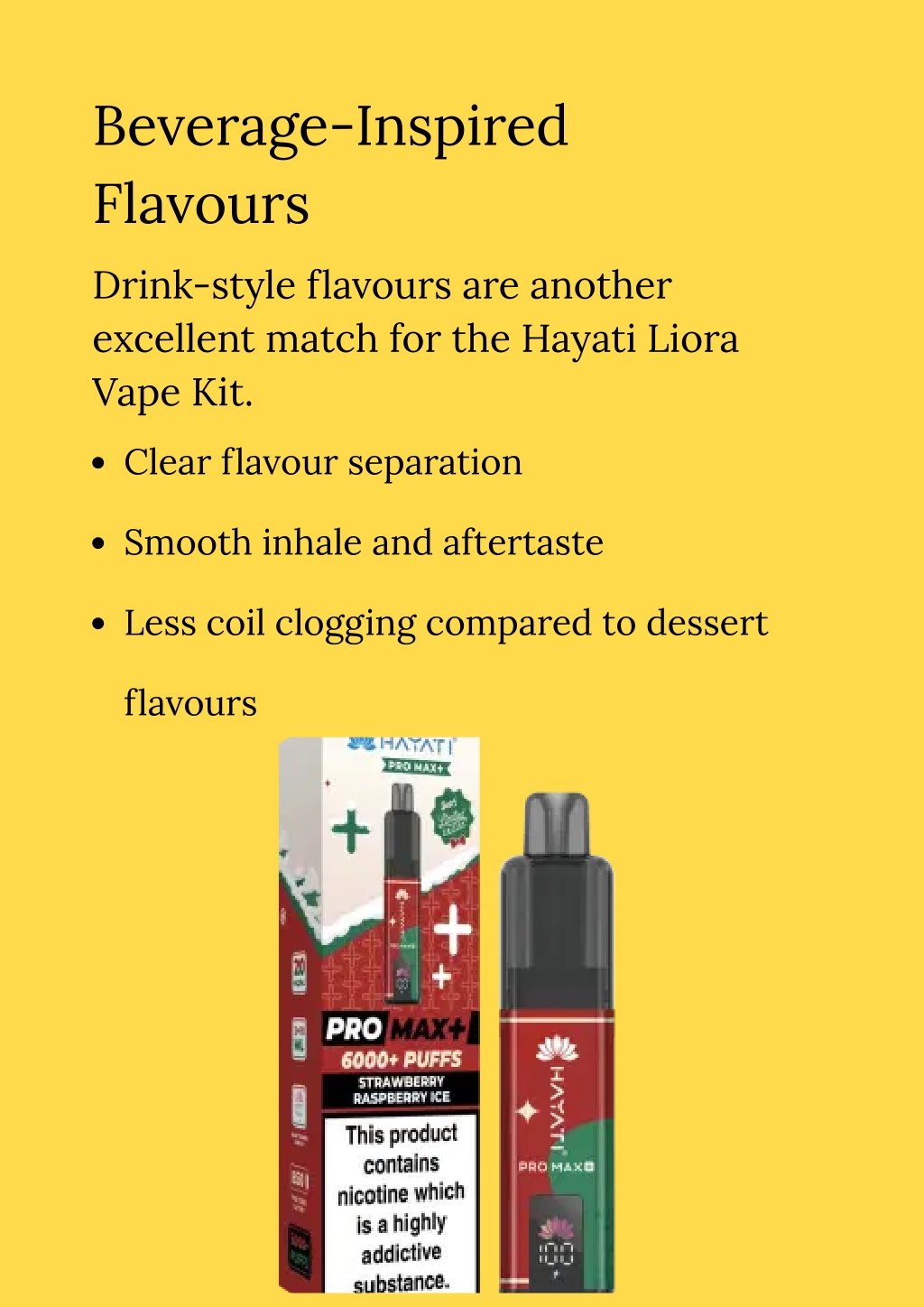 PPT - Hayati Liora Vape Kit – Sleek Design, Smooth Flavour & Easy ...