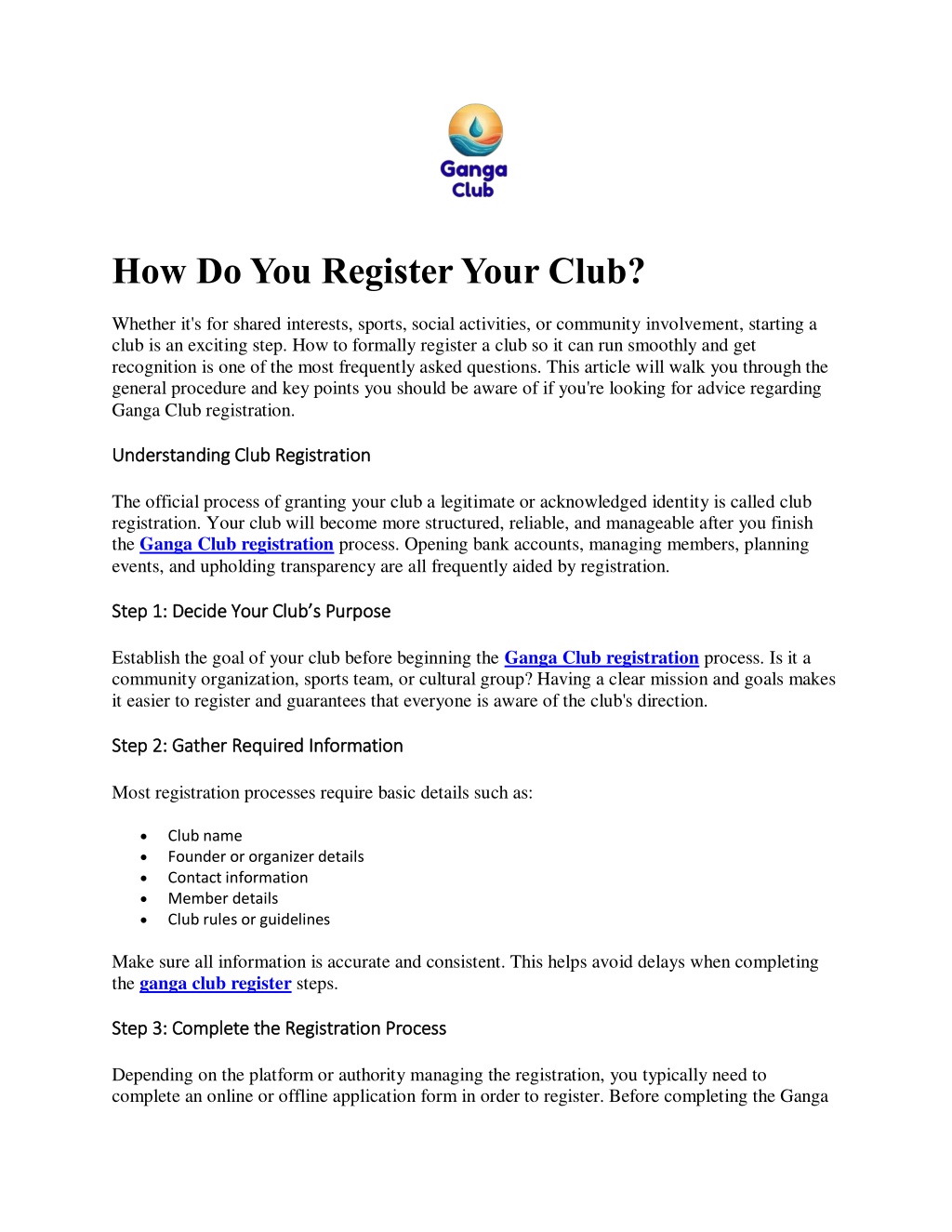 PPT - How Do You Register Your Club PowerPoint Presentation, free ...