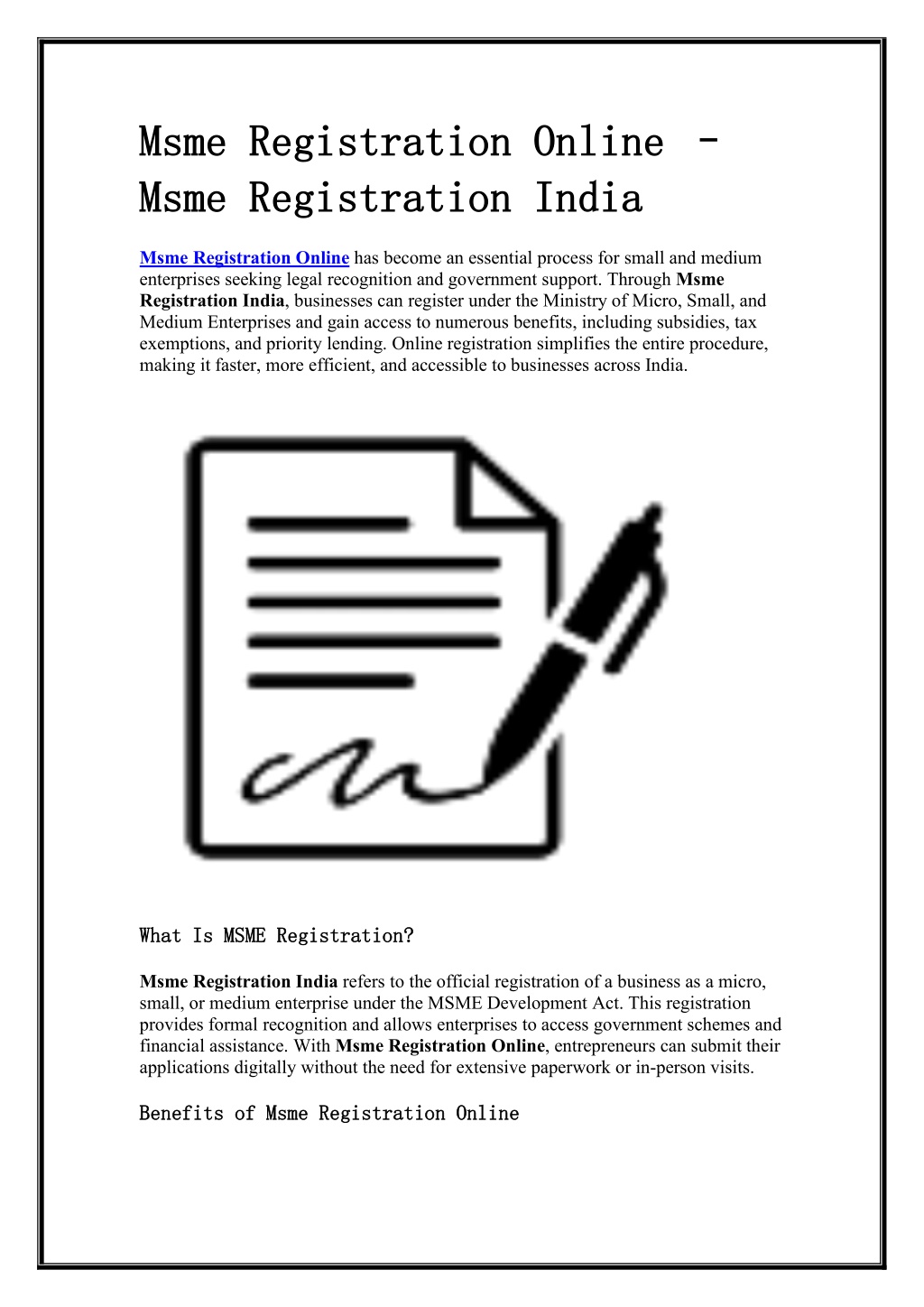 PPT - Msme Registration Online – Msme Registration India PowerPoint ...