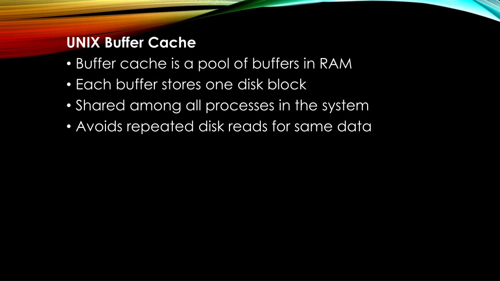 PPT - UNIX buffer management PowerPoint Presentation, free download - ID:14736751