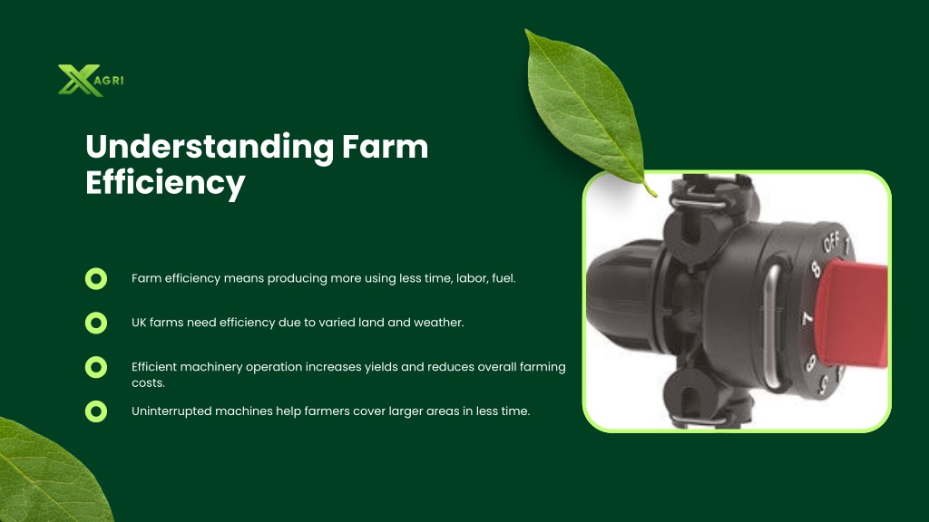 PPT - How Do Agricultural Machinery Parts in UK Support Farm Efficiency ...