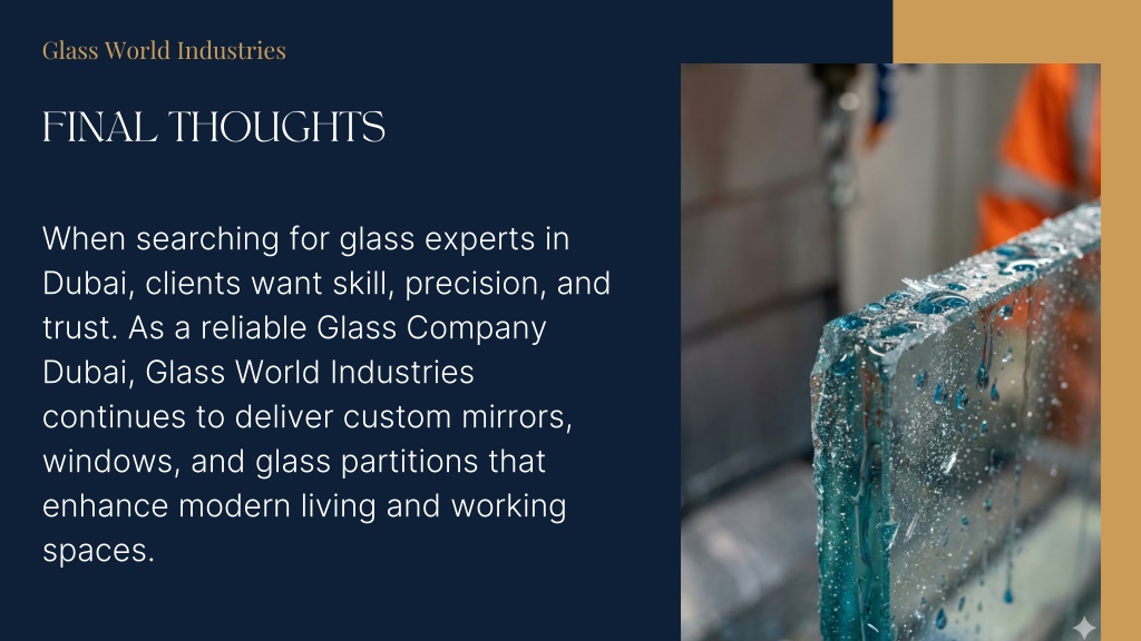 PPT - Dubai Glass Experts Custom Mirrors, Windows & Partitions ...