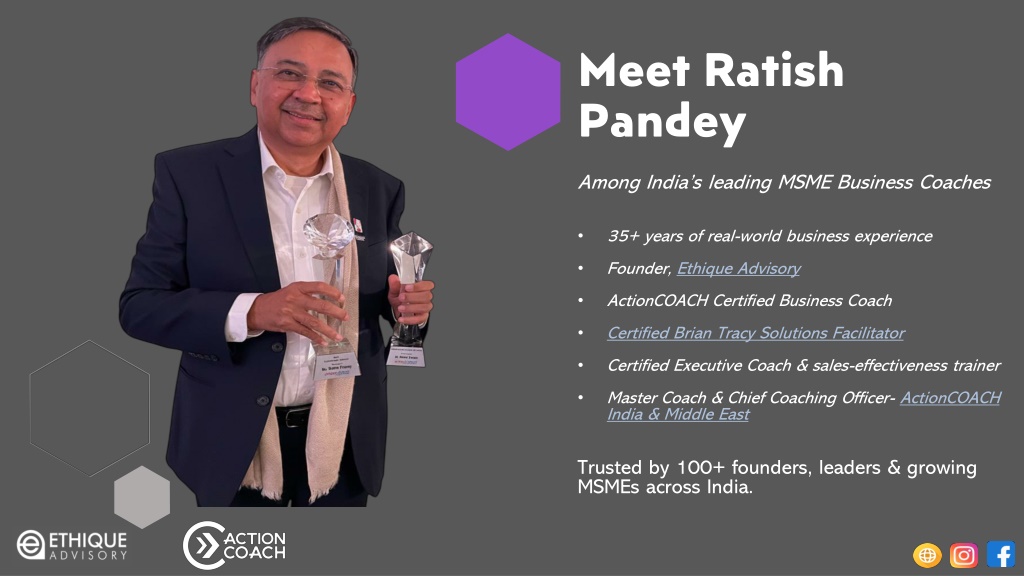 PPT - MSME Business Coach -Ratish Pandey PowerPoint Presentation, free ...