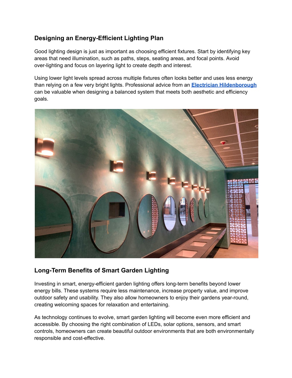 PPT - Smart Garden Lighting: Energy-Efficient Options for Homes ...