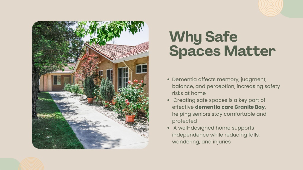 PPT - Building Safe Spaces at Home for Seniors with Dementia PowerPoint ...